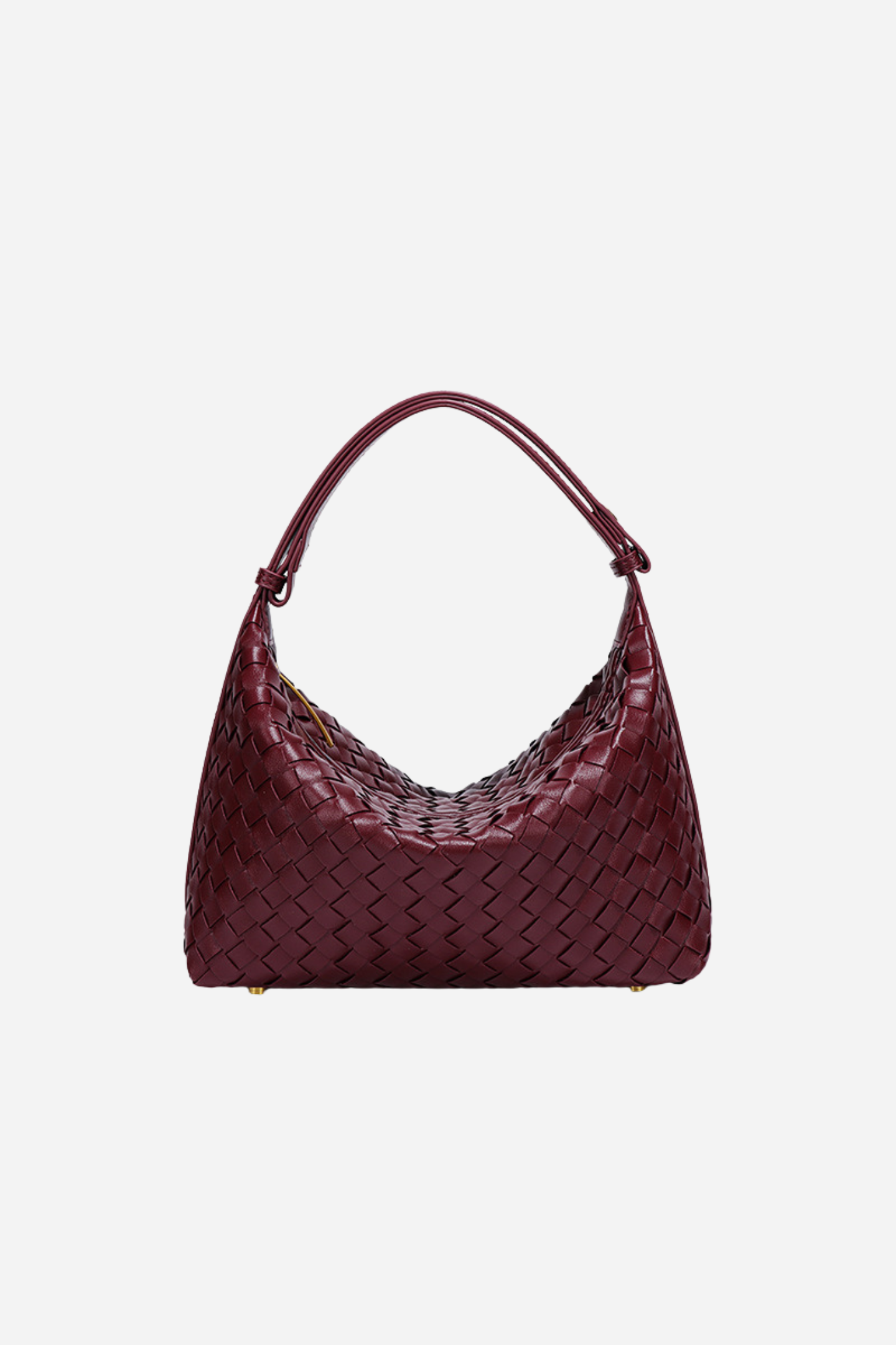 Weaved Leather Hobo Bag – Classylooker