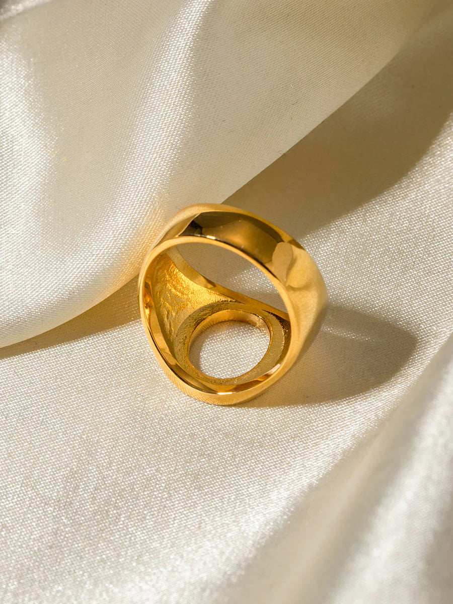 Oval Hollow RingOval Hollow RingOval Hollow Ring – Classylooker