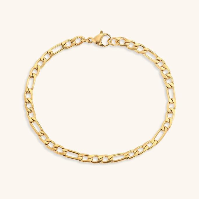 Mira Gold Link Bracelet – Classylooker