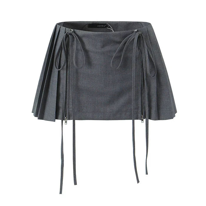 Arilyn Pleated Mini Skirt – Classylooker