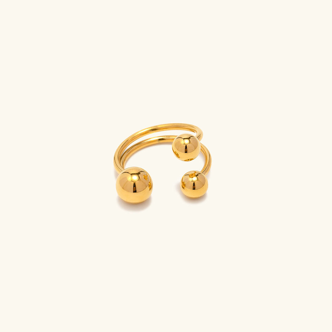Celeste Sphere Gold Ring – Classylooker
